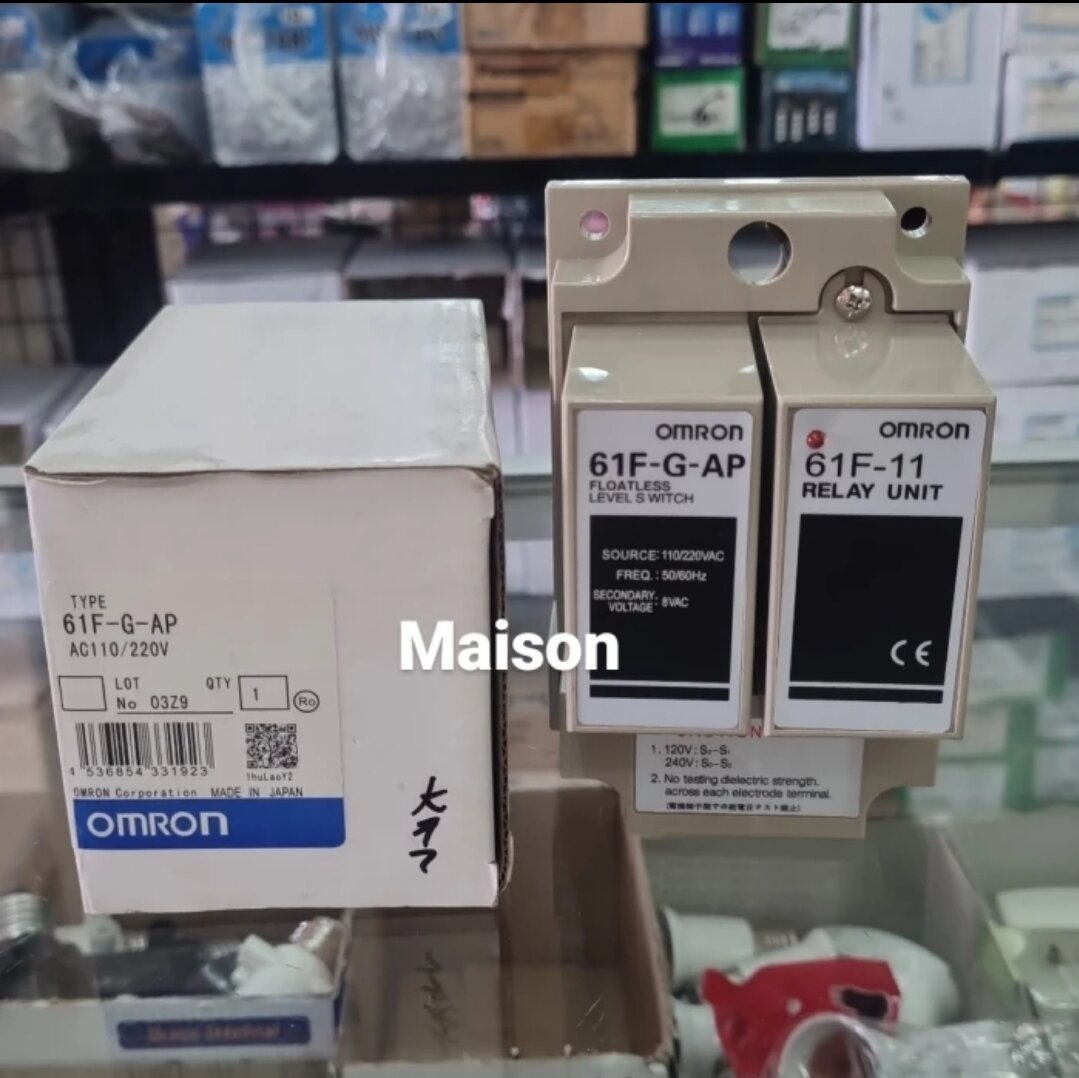 Omron floatless level switch Omron 61F-G-AP | Lazada Indonesia