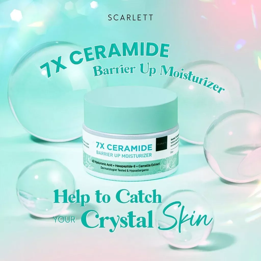 Scarlett Moisturizer 7x Ceramide | Lazada Indonesia