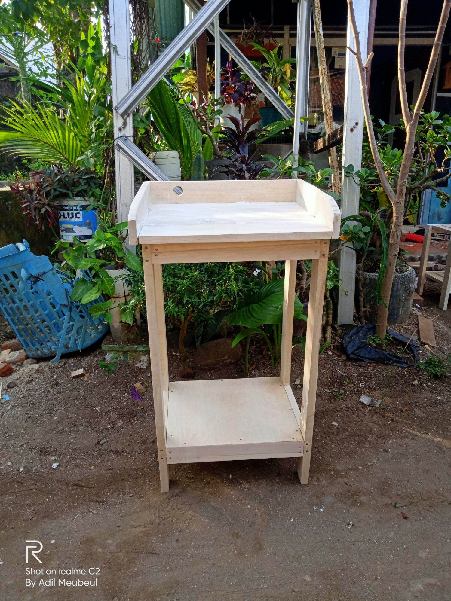 meja kompor gas 2 susun meja dispenser meja galon meja serbaguna bahan ...