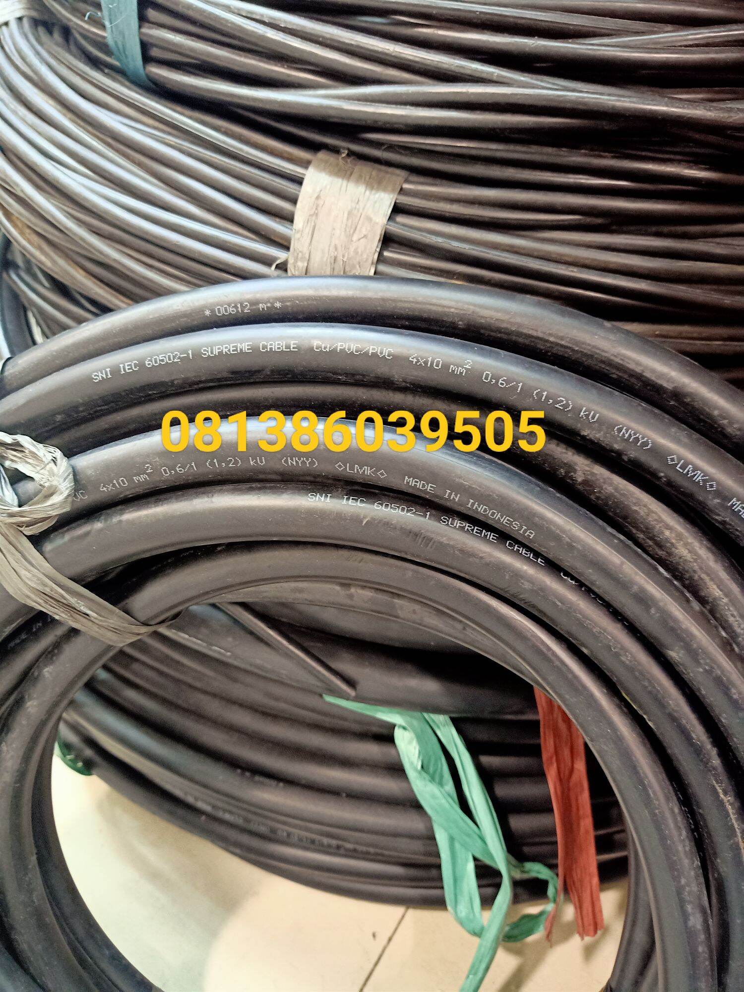 Kabel NYY 4x10 Supreme Kabel Listrik Kabel Tufur Per Meter Lazada