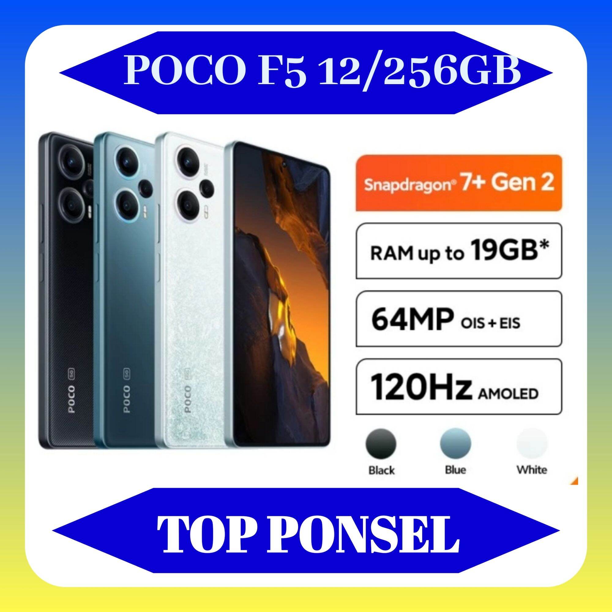 Poco f5 12/256 GB 5G Dan 8/256GBGaransi Resmi | Lazada Indonesia