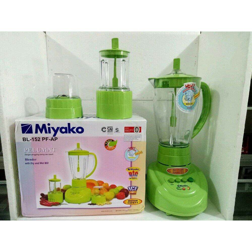 BLENDER MIYAKO 3 IN 1 BL 152 GF COCOK UNTUK NGEHALUSIN SEMUA MAKANAN ...