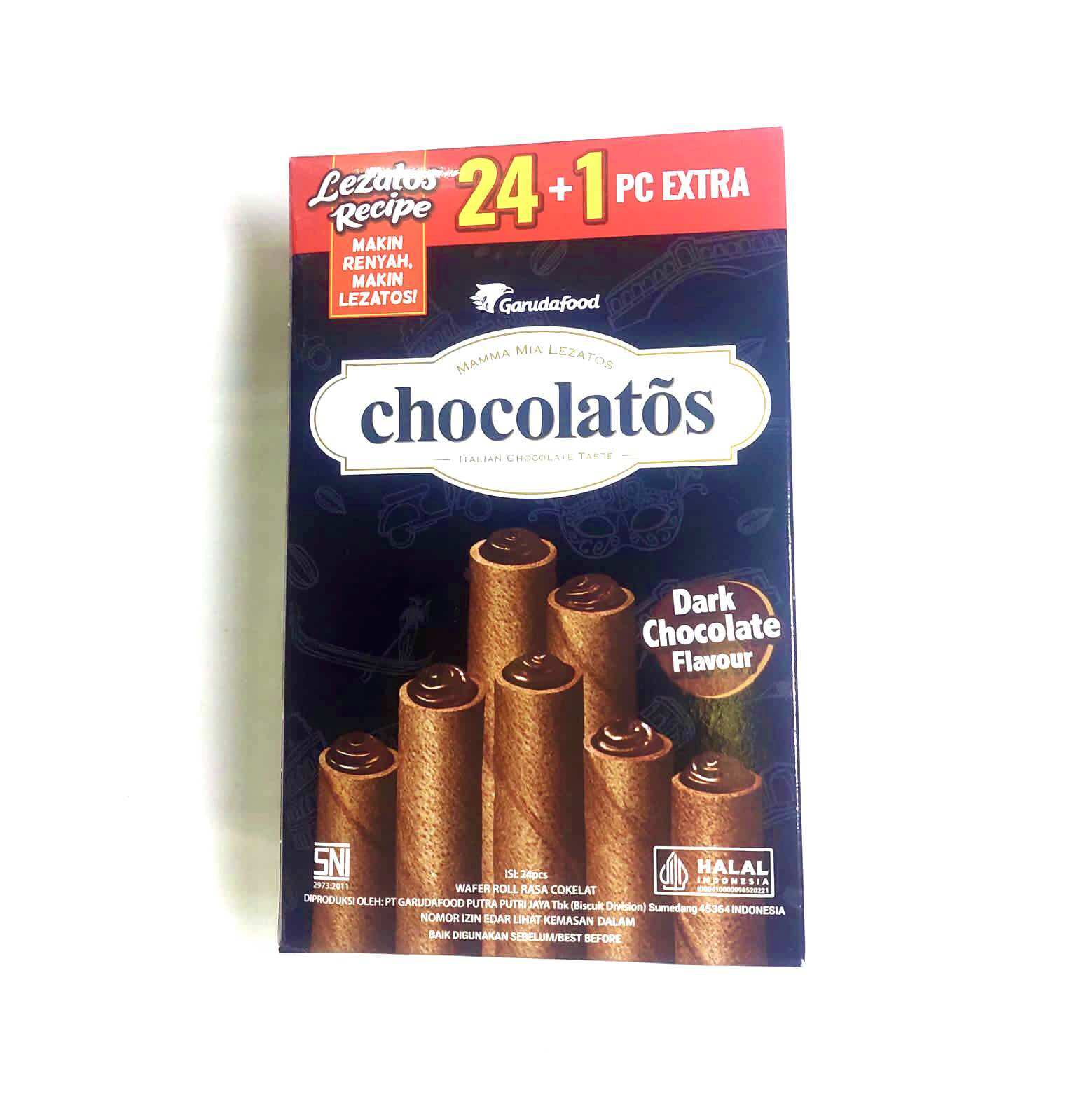 Chocolatos Wafer Roll Stik ( 1 box isi 24 pcs x 114g ) | Lazada Indonesia