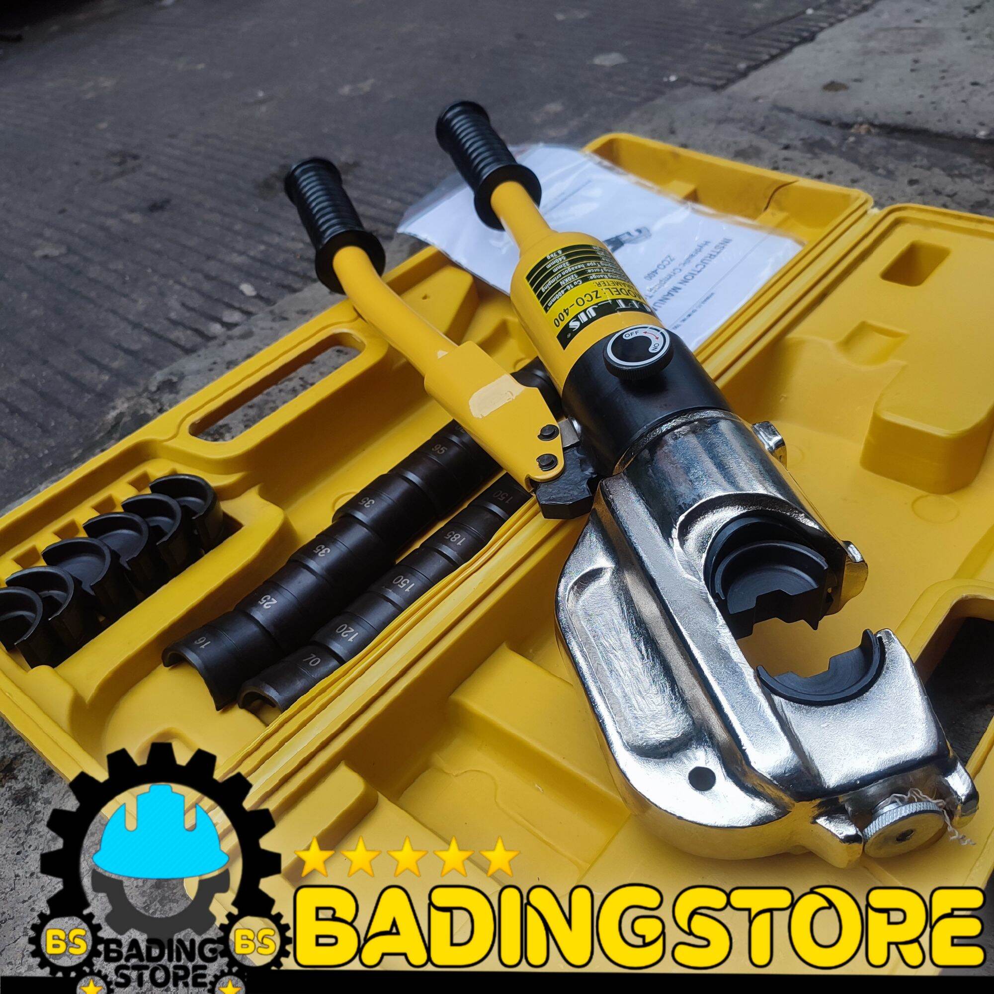 Tang Crimping Skun Hidrolik ZCO 400 Tang Crimping Hydraoulic Tool 16 ...