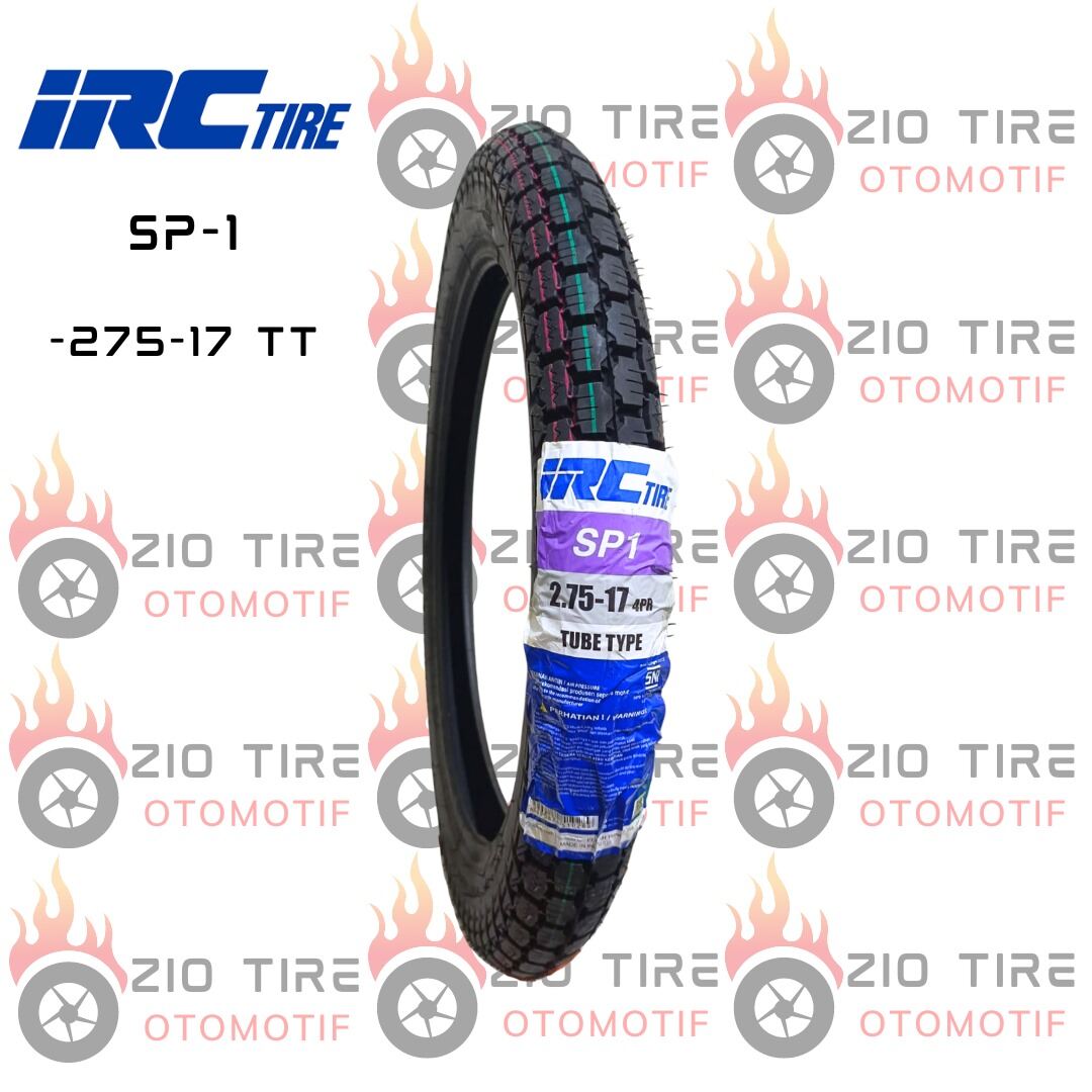 BAN LUAR IRC MOTIF KOIN 250-17 NR6 & 275-17 SP1 NON TUBLES | Lazada ...