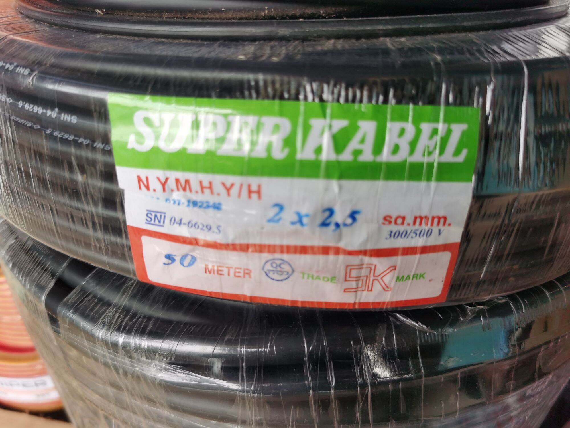 Kabel 2x2,5 NYMHY tembaga murni harga per 1 meter | Lazada Indonesia