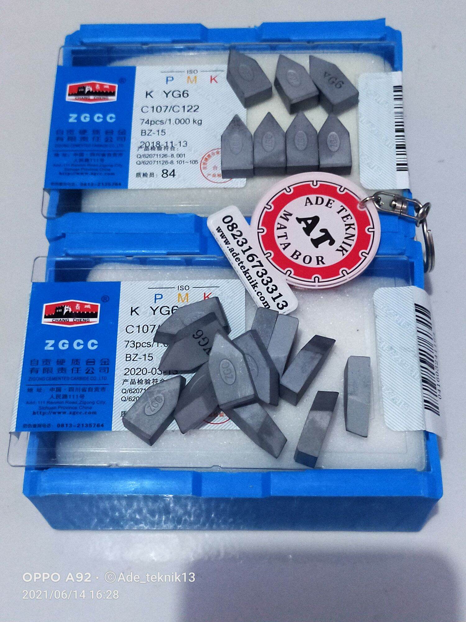 Betel Widia C120 Mata Widia YG6 Widia carbide widia Mata Bor Sumur ...