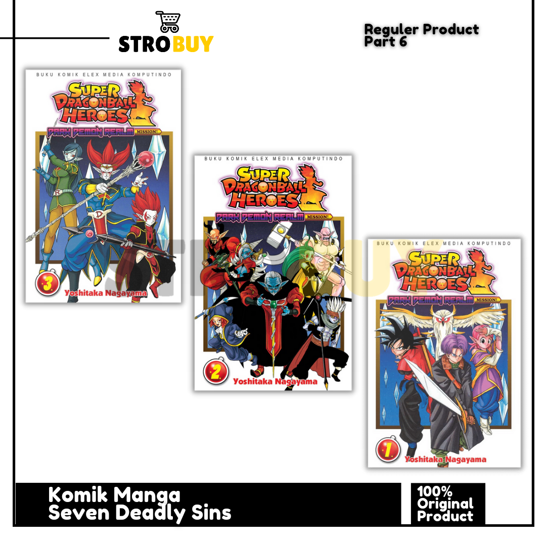 Komik Super Dragon Ball Heroes: Dark Demon Realm Mission | Lazada Indonesia