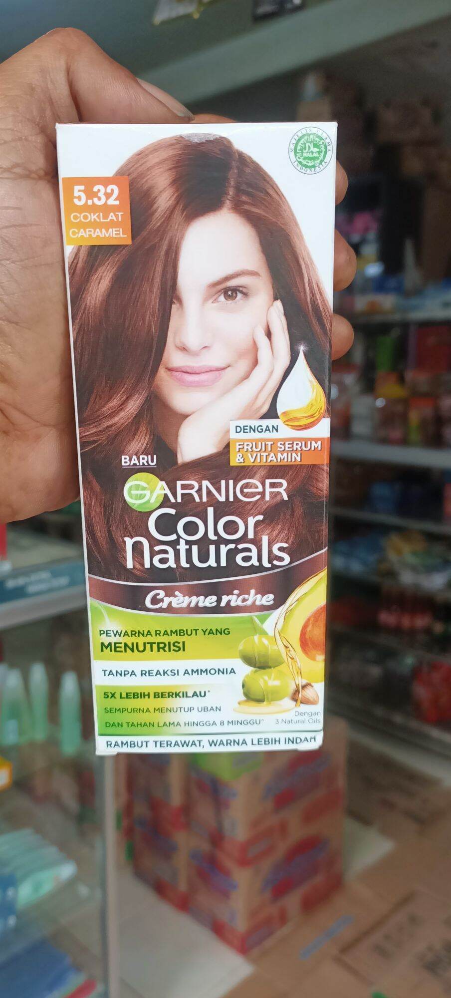 Garnier color natural semir rambut 50+55ml | Lazada Indonesia