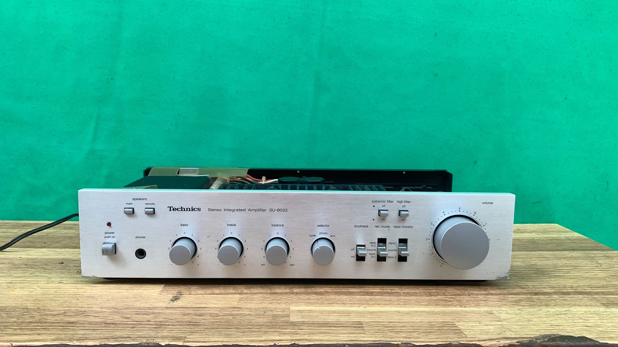 Amplifier technics SU-8022 normal siap pake original (bekas) | Lazada ...