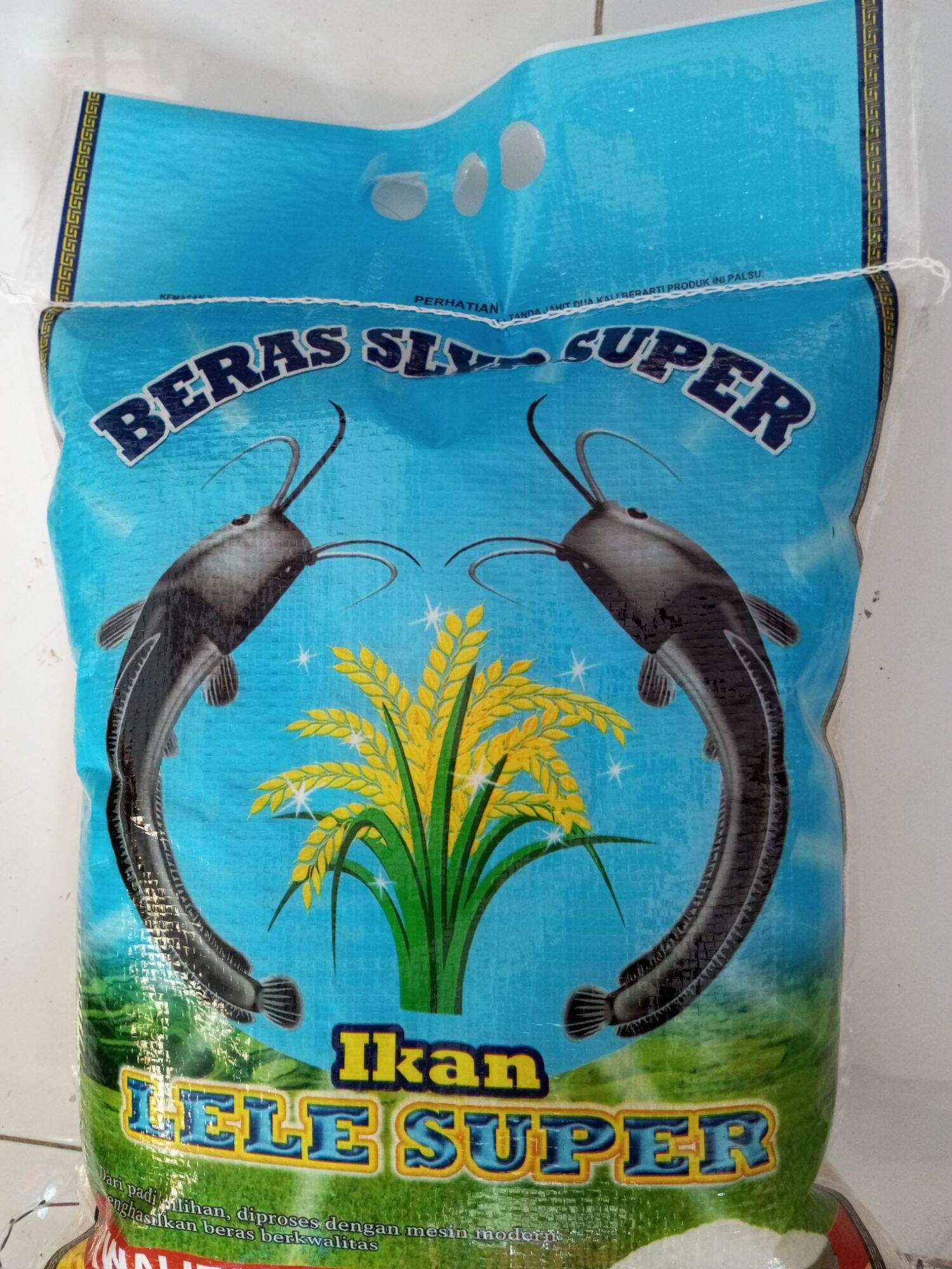 beras cap ikan lele 5 liter | Lazada Indonesia