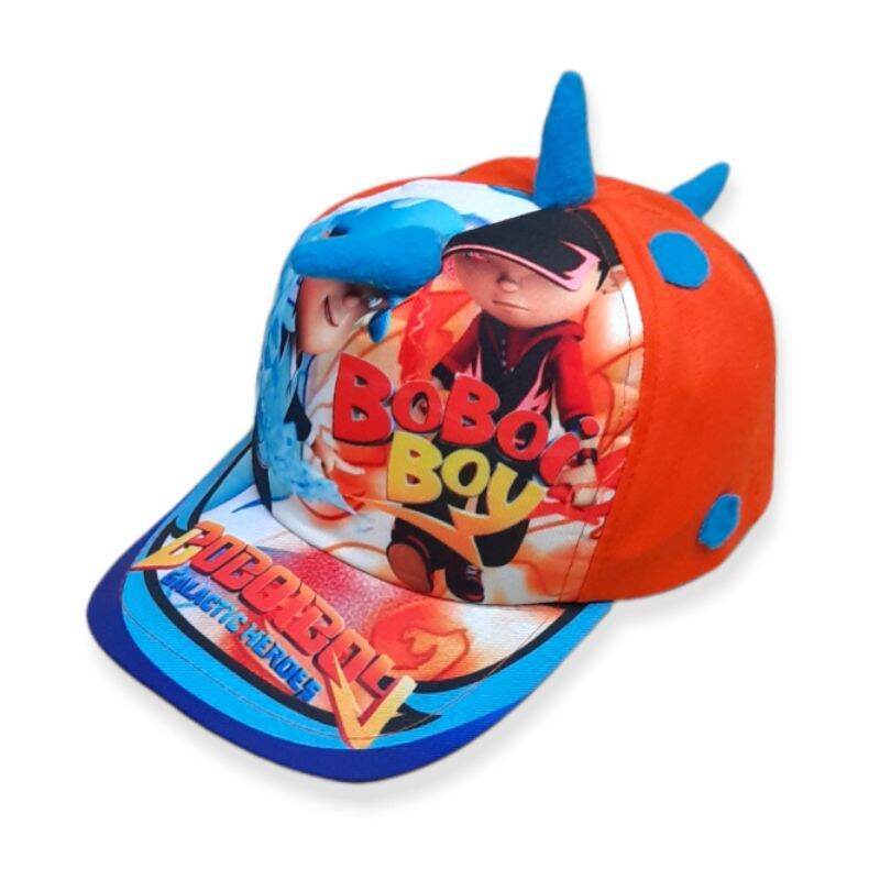 topi boboiboy tanduk topi boboiboy anak topi anak tanduk | Lazada Indonesia