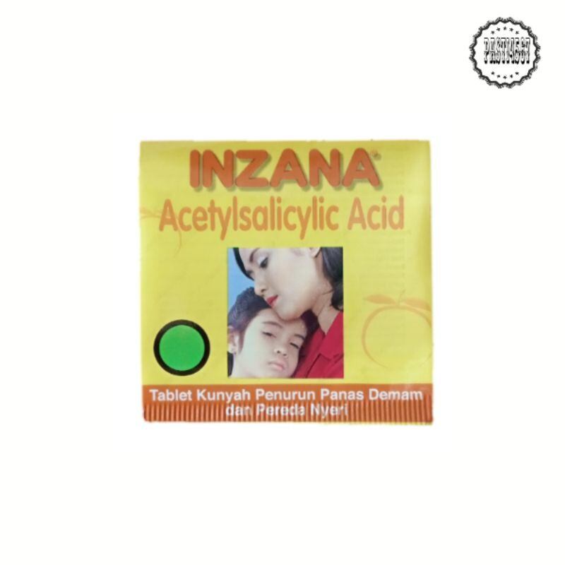 OBAT PENURUN DEMAM INZANA jual per strip | Lazada Indonesia