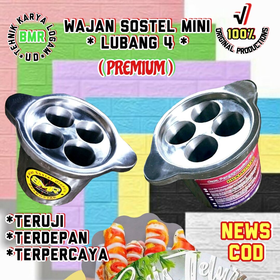 WAJAN SOSTEL MINI LUBANG 4 PREMIUM | Lazada Indonesia
