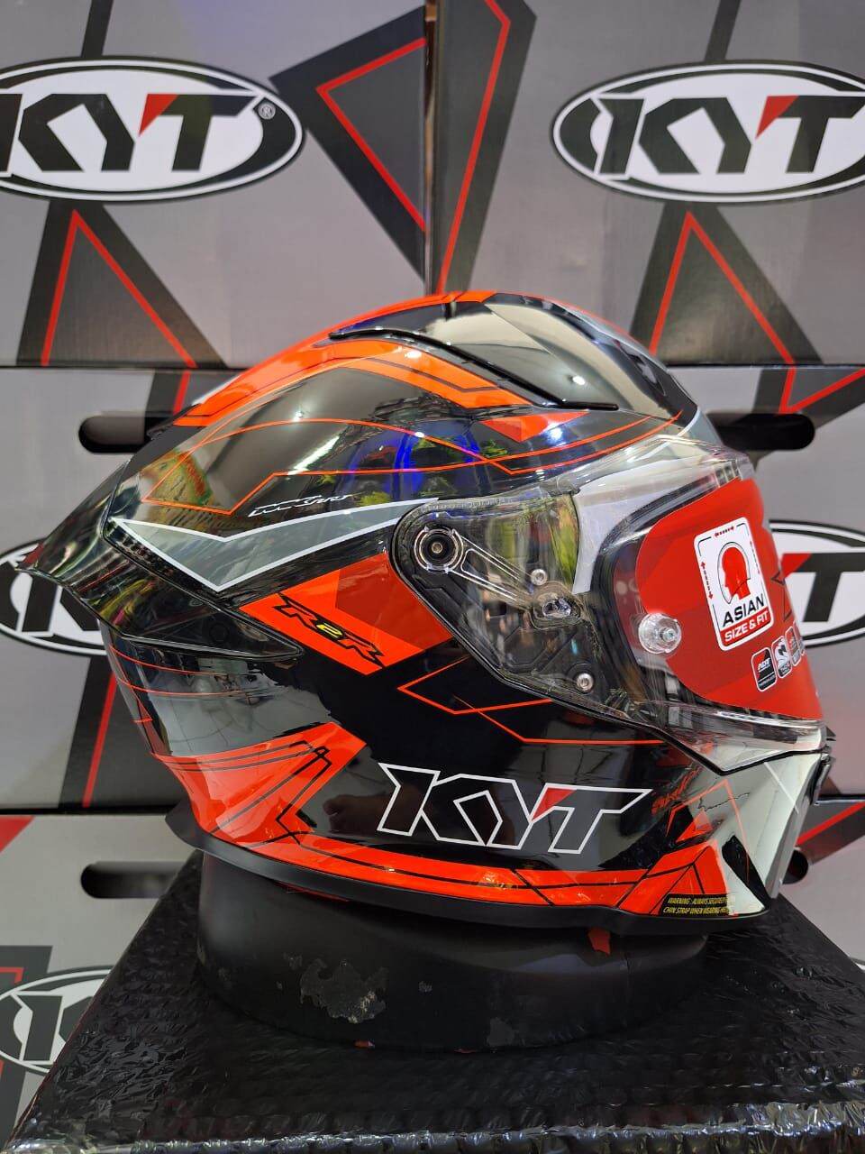 HELM KYT R2R PRO MOTIF NEW ORIGINAL DOT KYT | Lazada Indonesia
