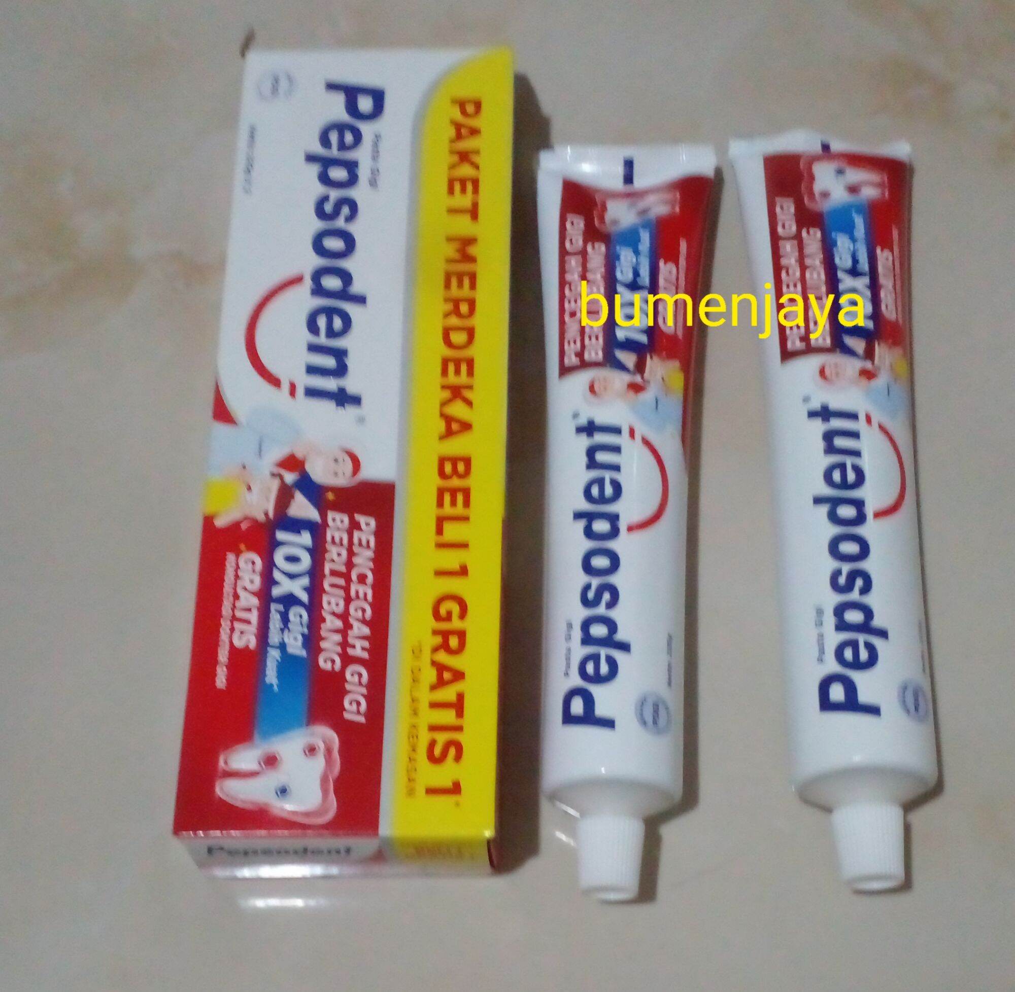 Pepsodent super jumbo 2x 225 gram pasta gigi odol pepsodent besar ...