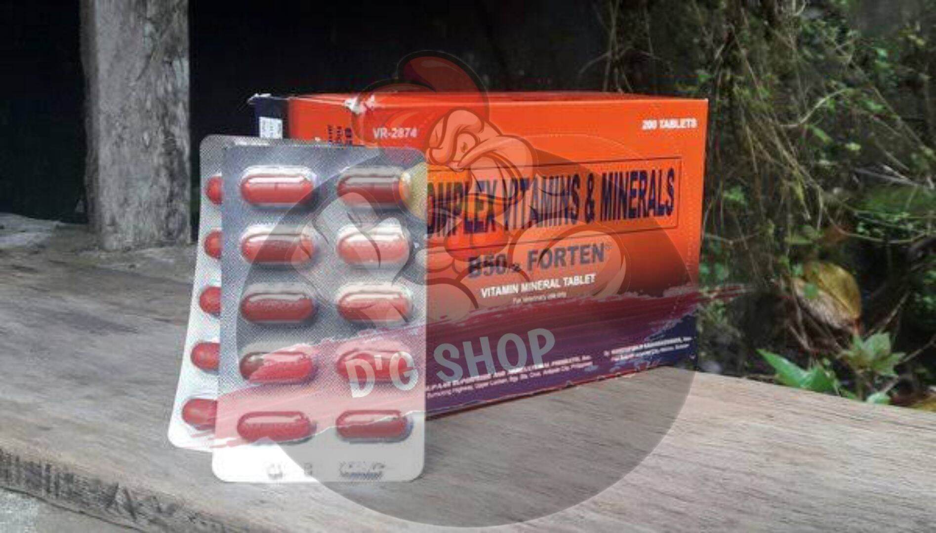 Vitamin Mineral Ayam Jago Aduan B50 Forten Original Import 1 Box Isi 20 ...