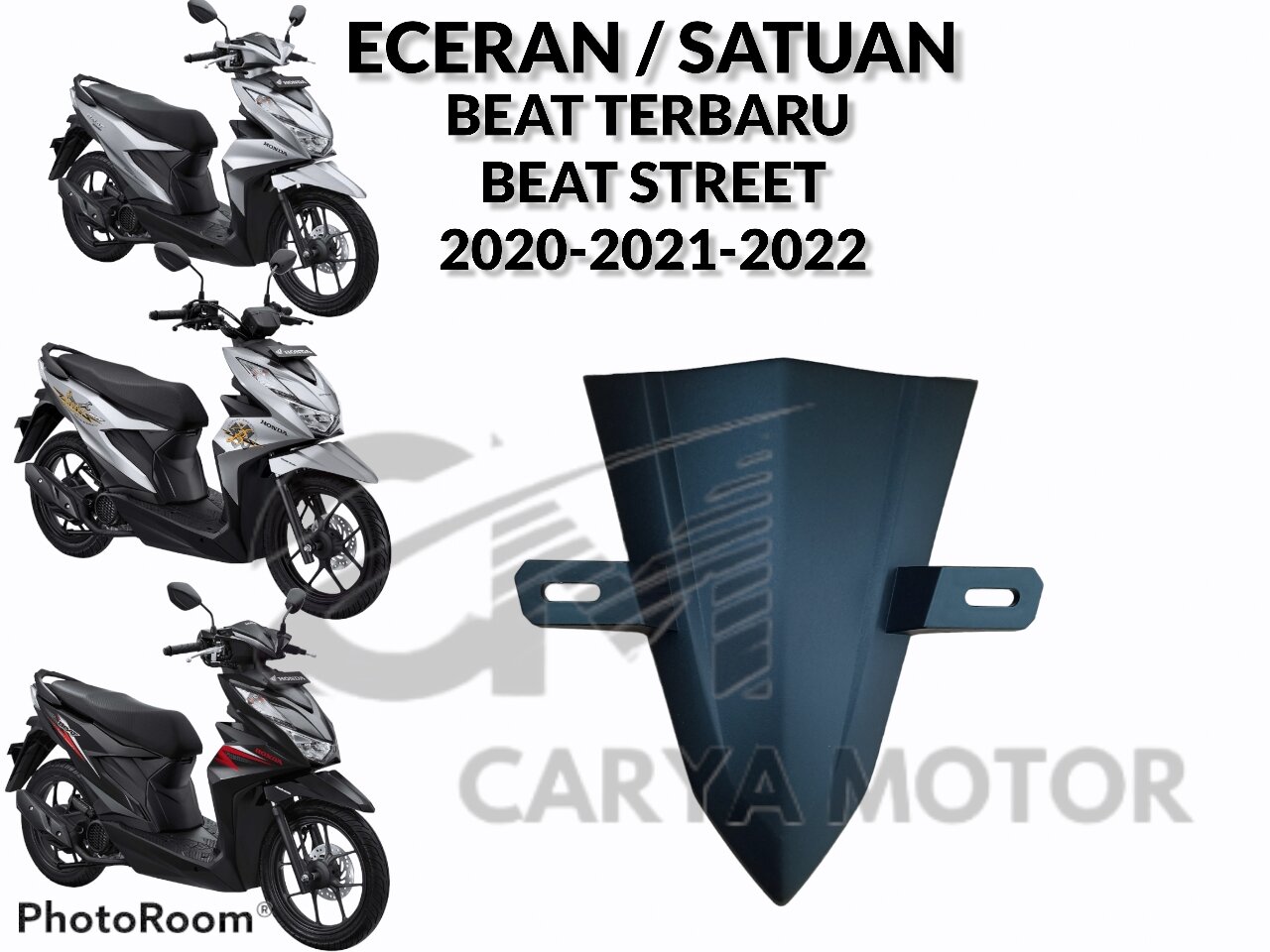 Dudukan plat nomor beat LED tameng kecil beat new terbaru deluxe beat ...