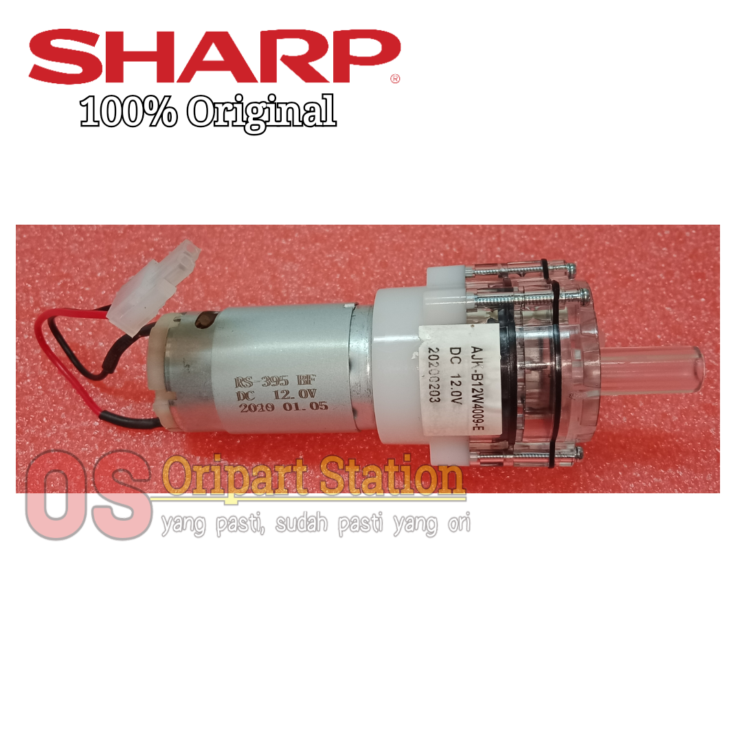 WATER PUMP MOTOR POMPA DISPENSER SHARP ORIGINAL AJK-B12W4009-E | Lazada ...