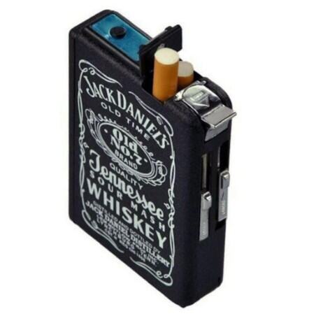 kotak Rokok + Korek api bara motif Jack Daniels | Lazada Indonesia