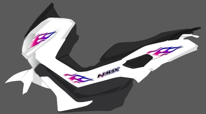 STRIPING TRANSPARAN YAMAHA NMAX 155 OLD/NEW API | Lazada Indonesia