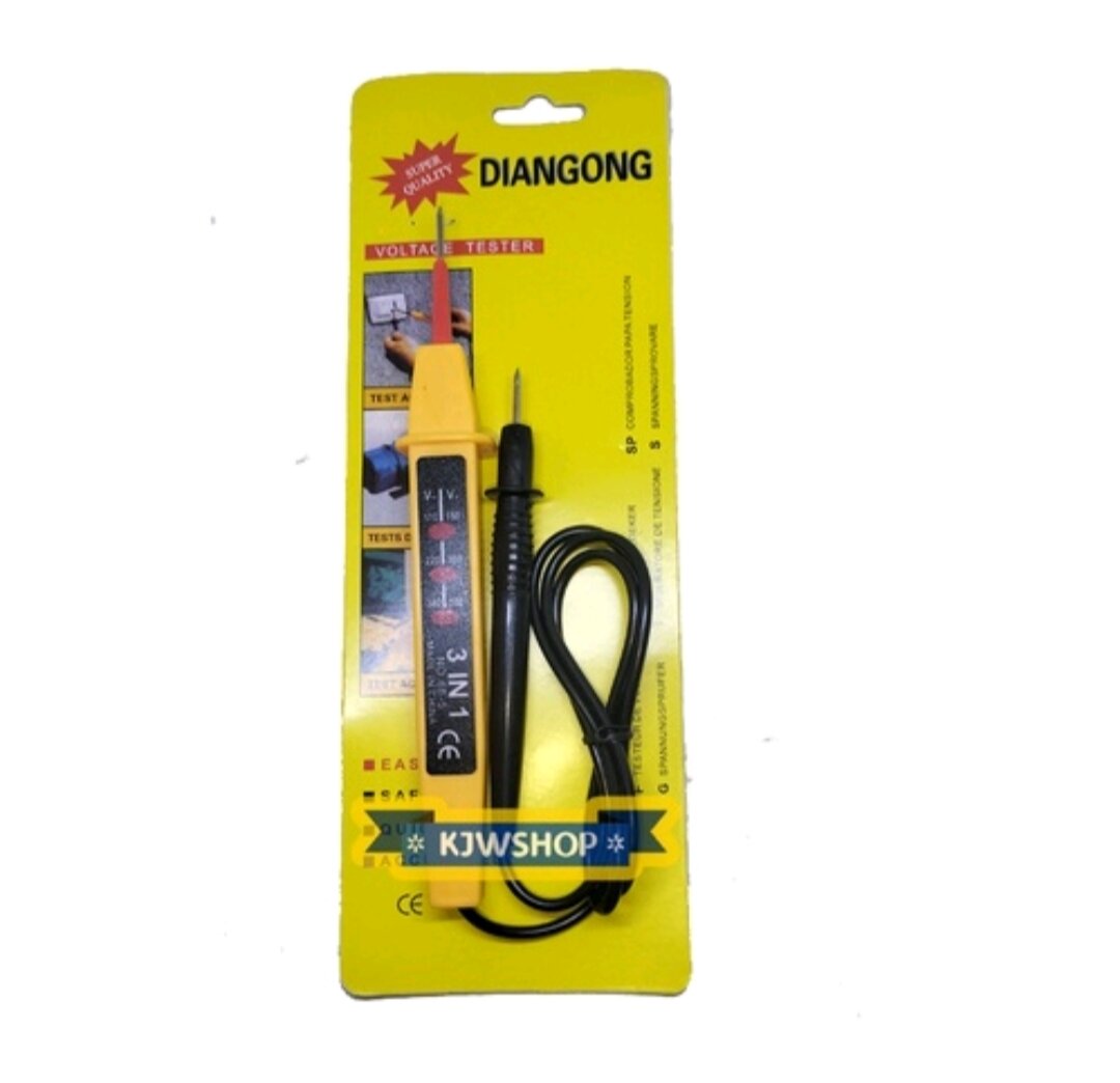 Tespen 3 In 1 Tespen Multi Fungsi 3in1 AC DC Aki Murah Obral Testpen 3 ...