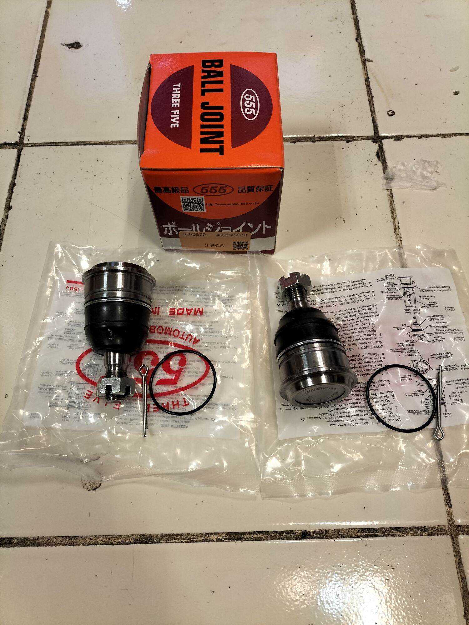 BALL JOINT 555 TOYOTA AVANZA XENIA ORIGINAL 555 JAPAN 1 PCS | Lazada ...