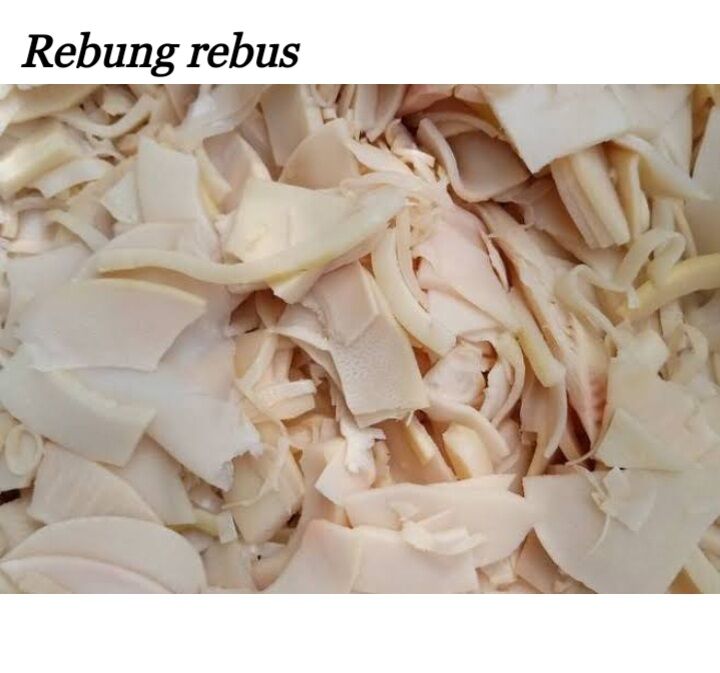 Rebung bambu rebus segar 500 gram rebung bambu potong banyak manfaat ...