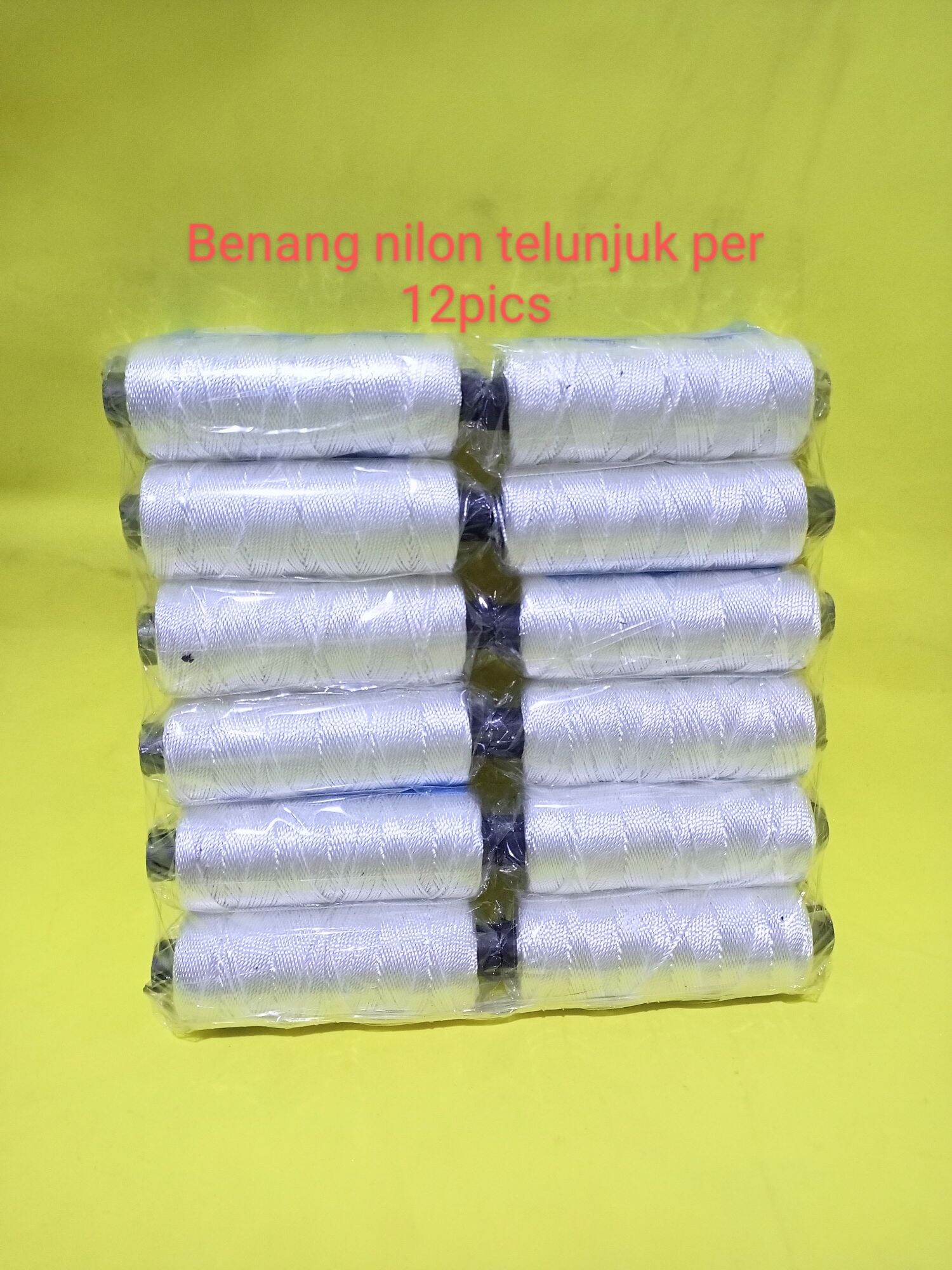 Benang nilon ukur per 12pics | Lazada Indonesia