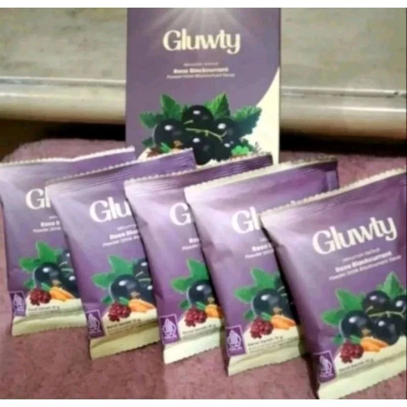 Gluwty collagen asli suplemen pencerah badan dan mengencangkan seluruh ...