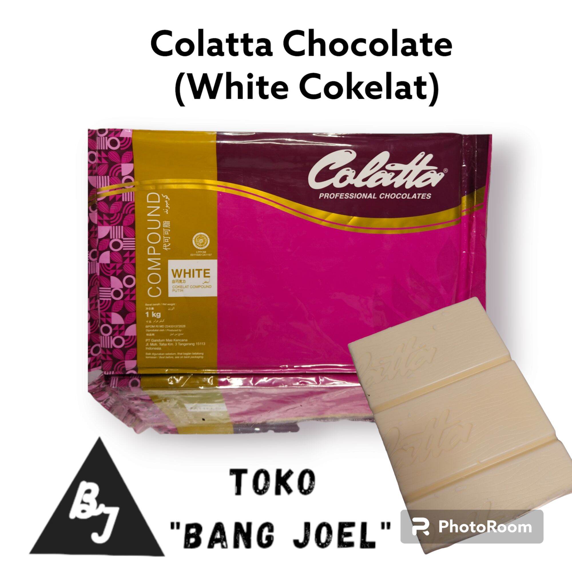 Colatta chocolate compound repack 250 gram / coklat batangan / cokelat ...