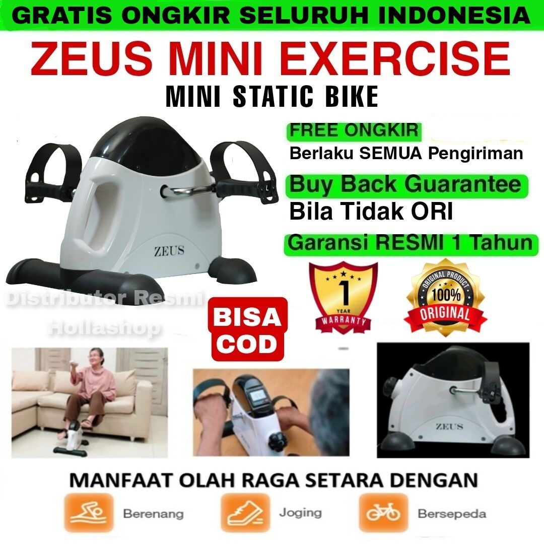 ZEUS SPORT - MINI STATIC BIKE - ZEUS MINI EXCERCISE - Dijamin RESMI dan ...