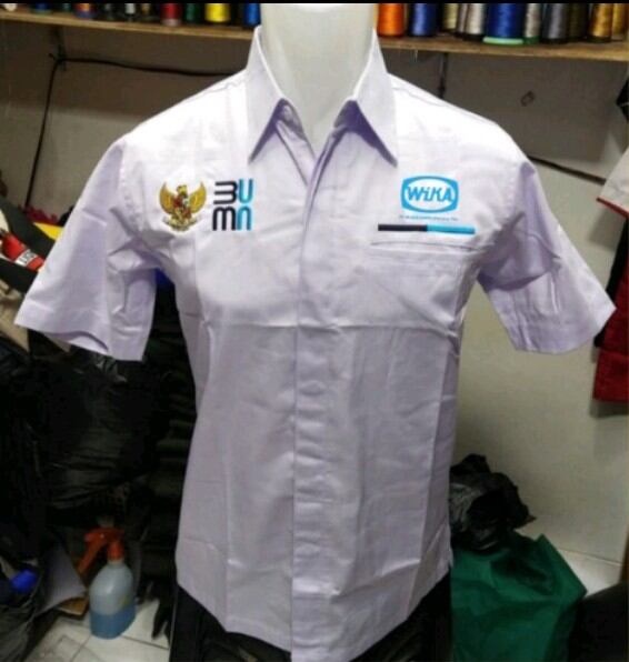 KEMEJA BUMN WIKA SERAGAM KERJA BUMN WIKA | Lazada Indonesia