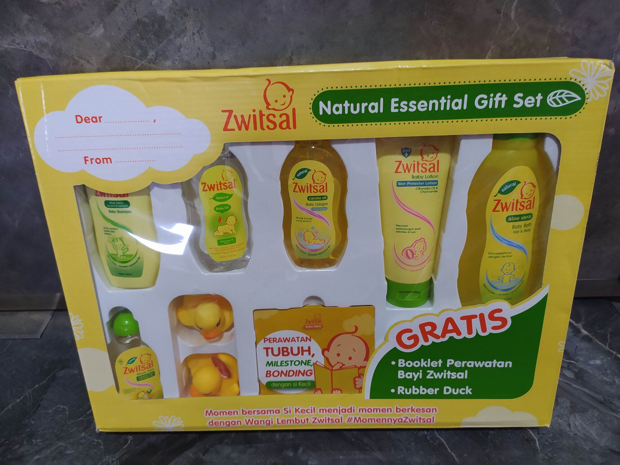 Zwitsal Baby Spa Gift Box Paket A | Lazada Indonesia