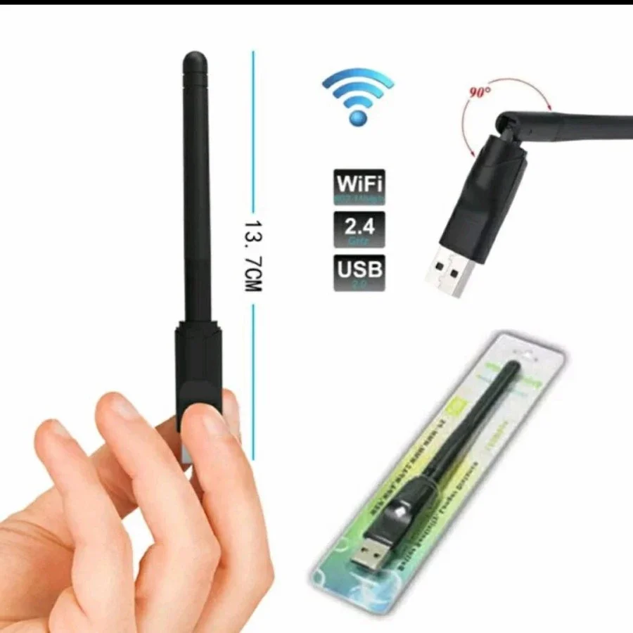 USB wifi antena chipset mediatek MT 7601 support set Top BOx TV ...