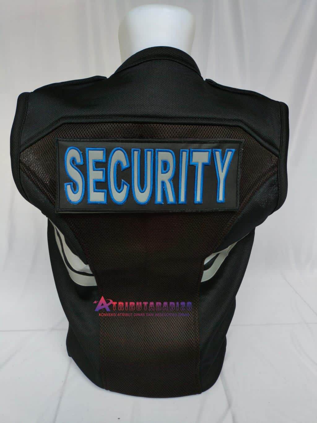 rompi security terbaru/rompi satpam kombinasi coklat hitam | Lazada ...