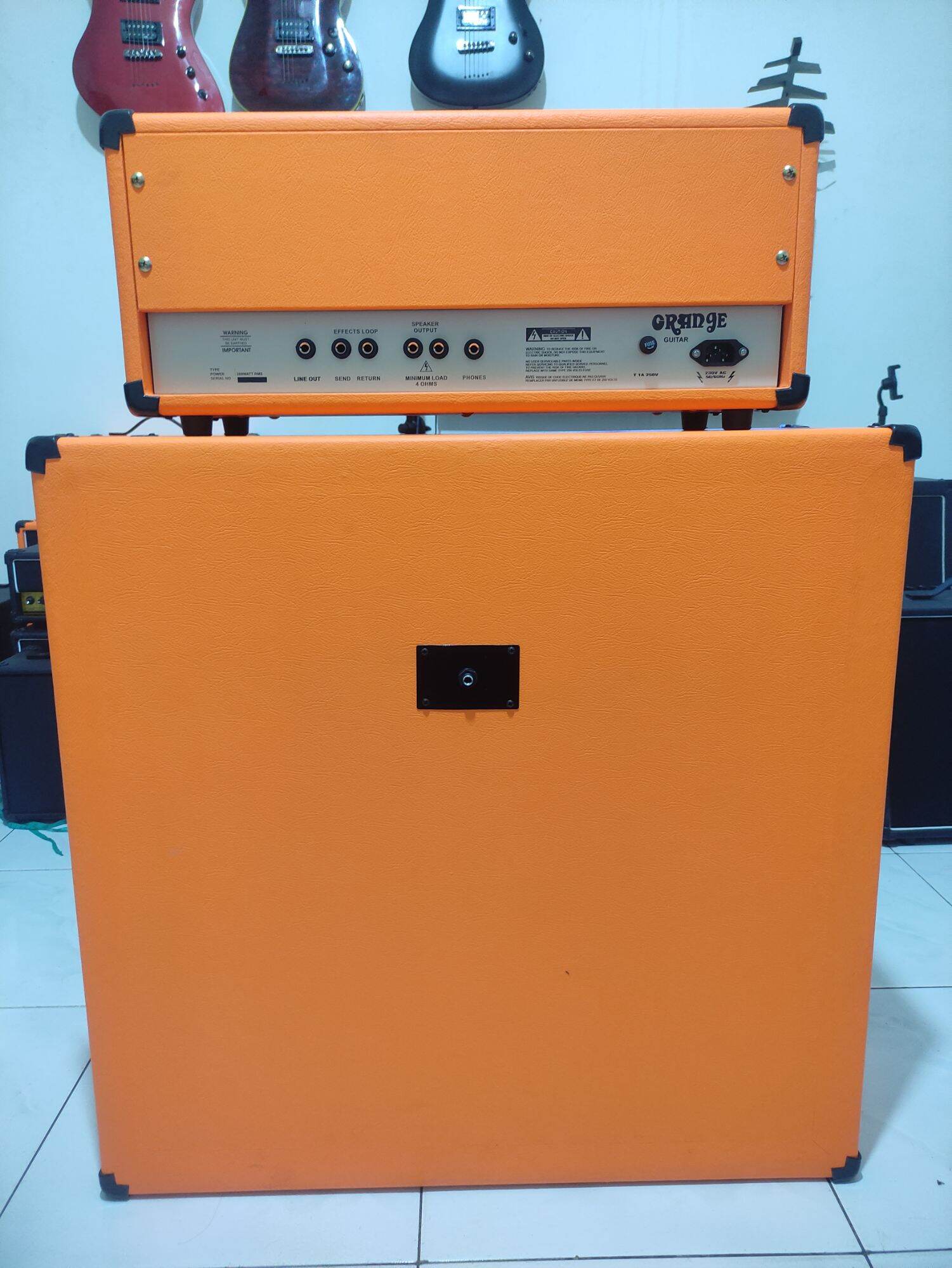 Ampli gitar head cabinet 12inch x 4 untuk studio/panggung | Lazada ...
