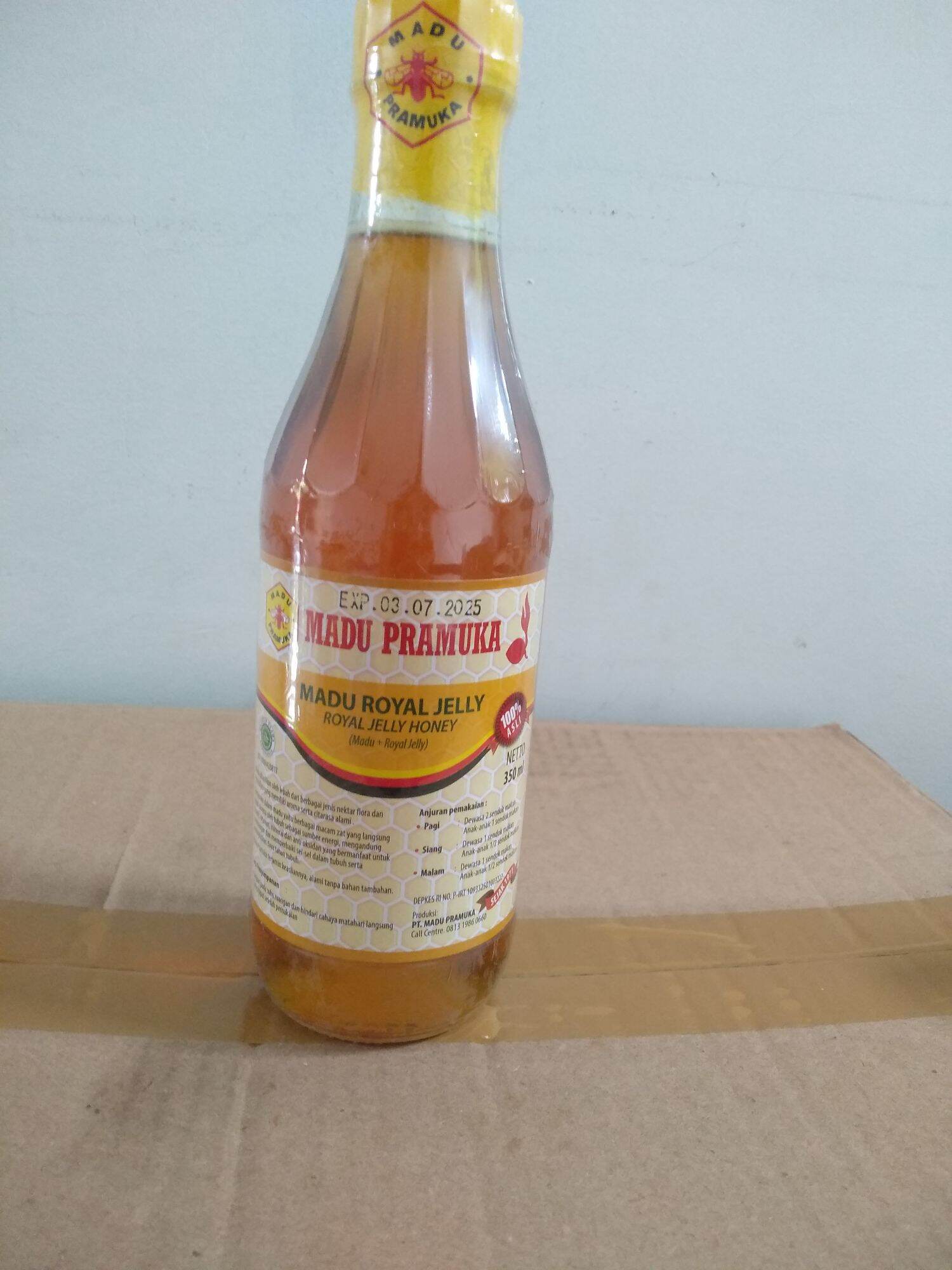 Madu Pramuka Asli royal jelly 350 ml | Lazada Indonesia