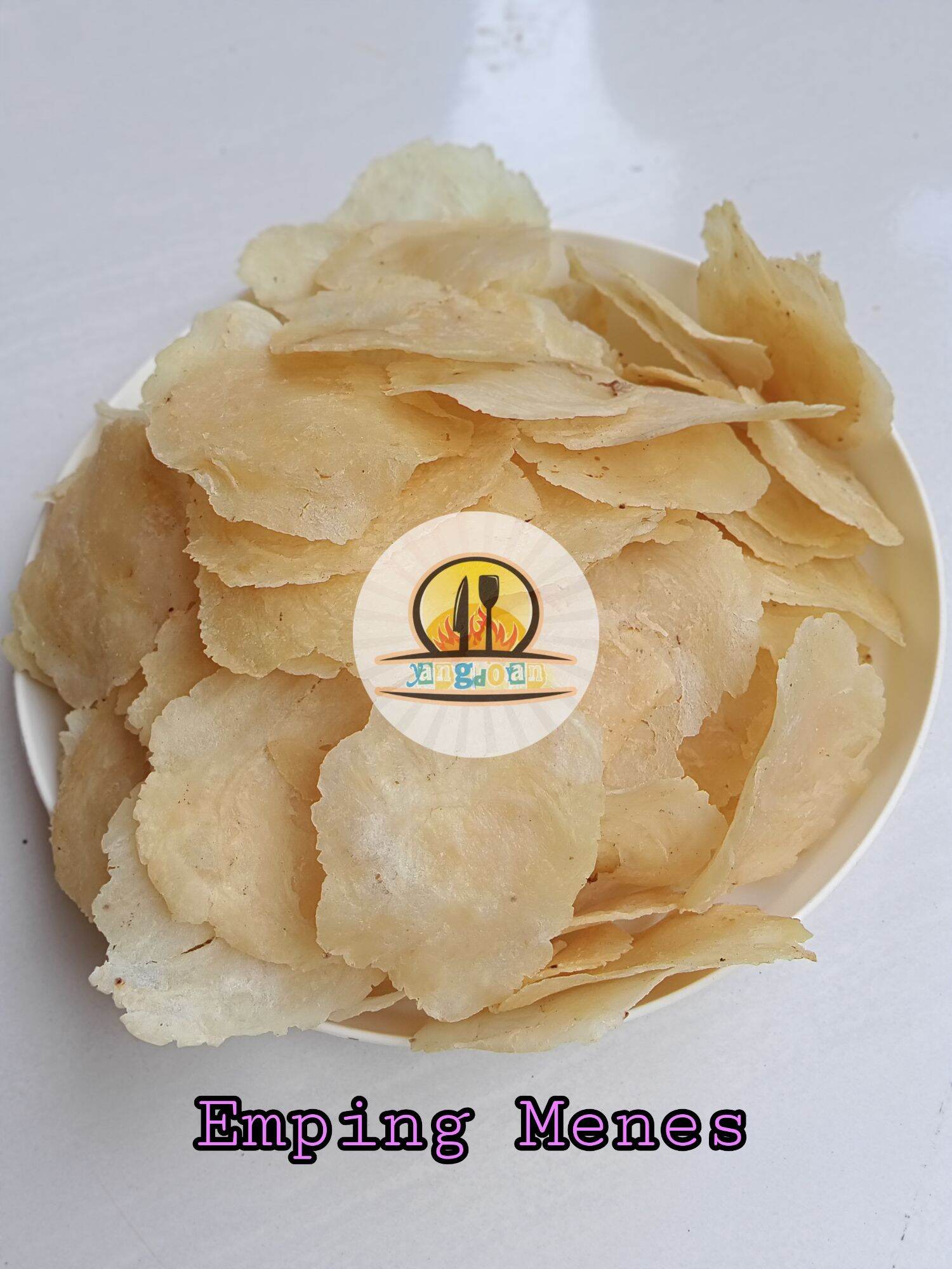 Emping Melinjo Mentah Murah 1/2kg emping menes | Lazada Indonesia