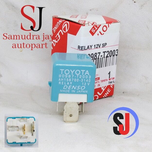relay 12v volt kaki 5 yaris innova avanza fortuner hilux | Lazada Indonesia