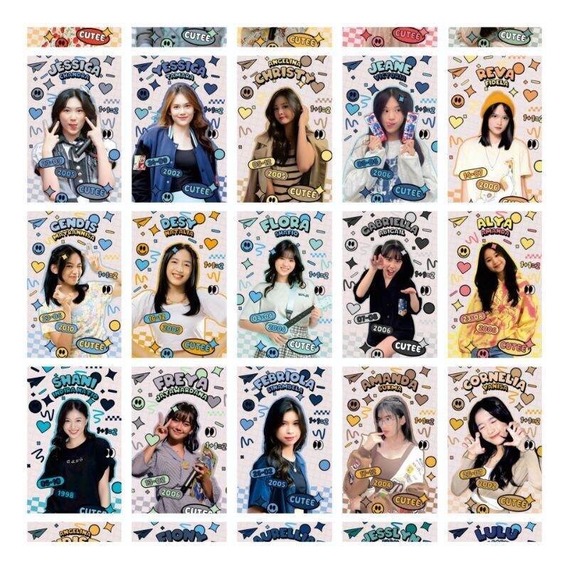 PHOTOCARD JKT48 ISI 100 PCS ( TEATHER, WALLPAPER, RAMUNE, GOLD KABESHA ) polaroid | Lazada Indonesia
