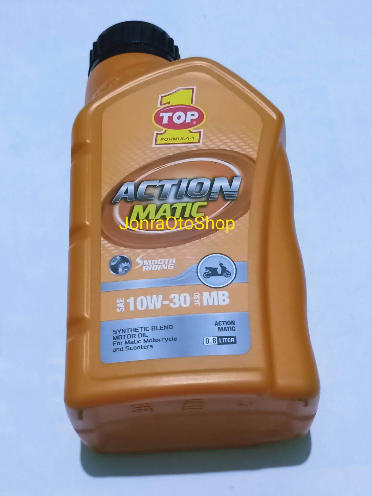 [ ASLI ] Oli Mesin Top One Top 1 Matic Action 800 Ml | Lazada Indonesia