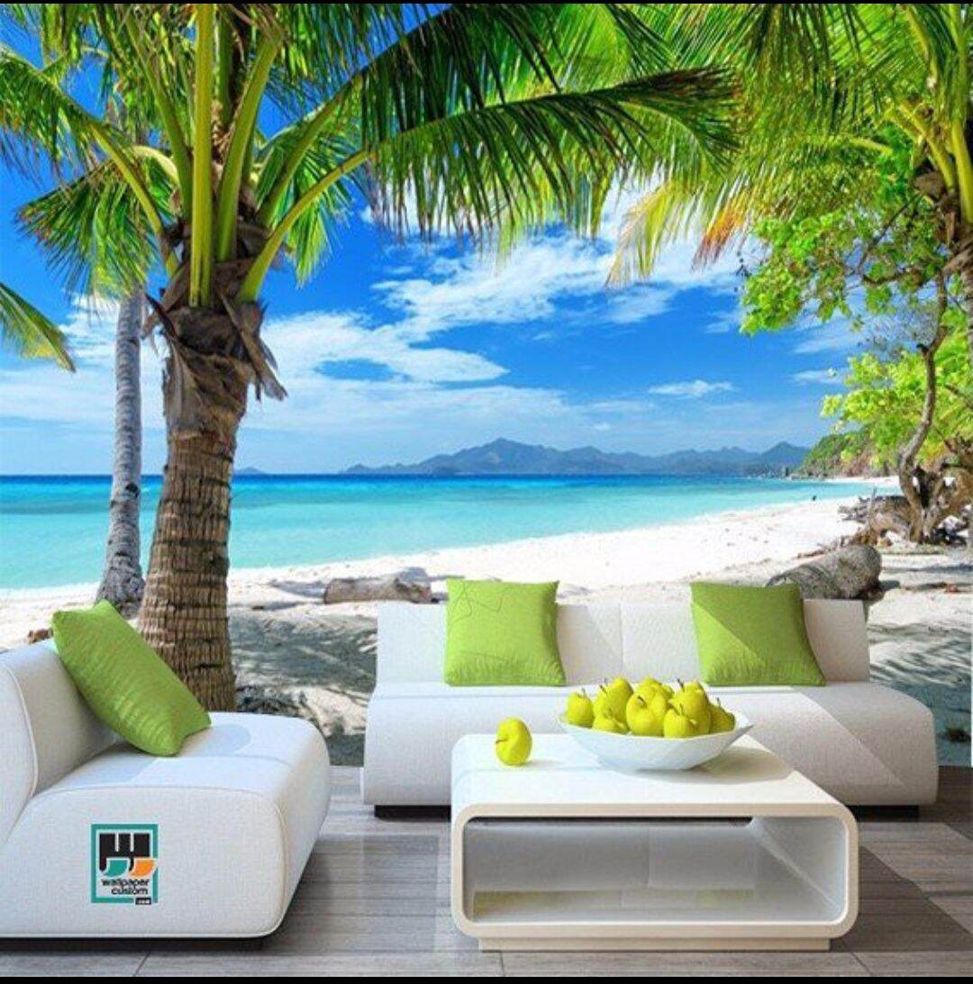 UKURAN BESAR WALLPAPER WALLBANNER PEMANDANGAN PANTAI - PEMANDANGAN TEPI ...