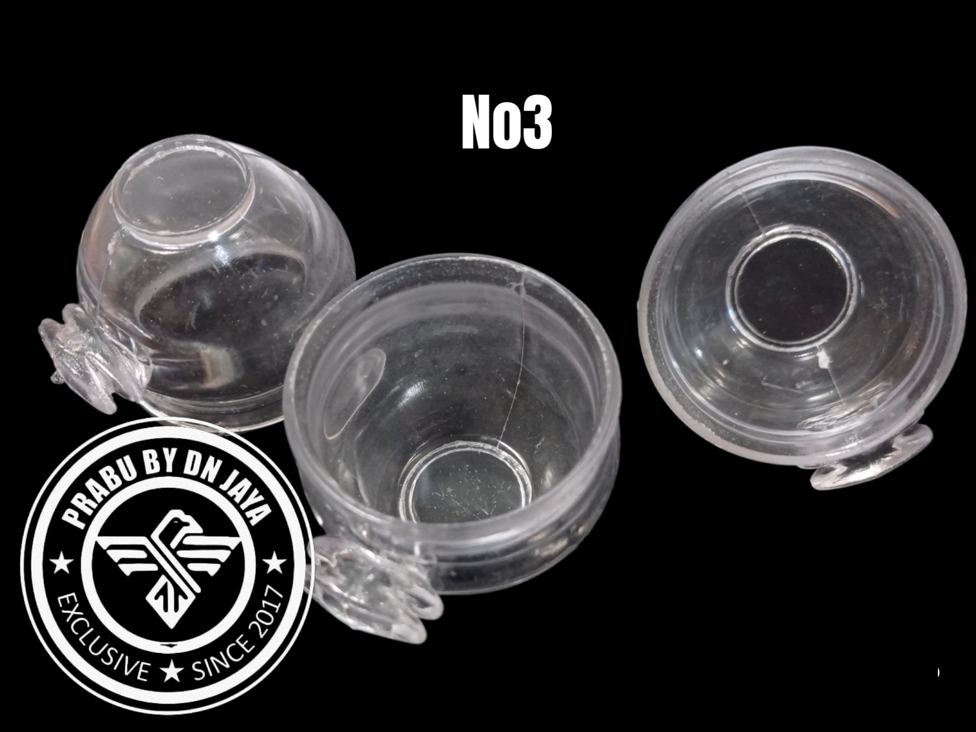 Cepuk pakan akrilik bulat No.3 Elite | Lazada Indonesia