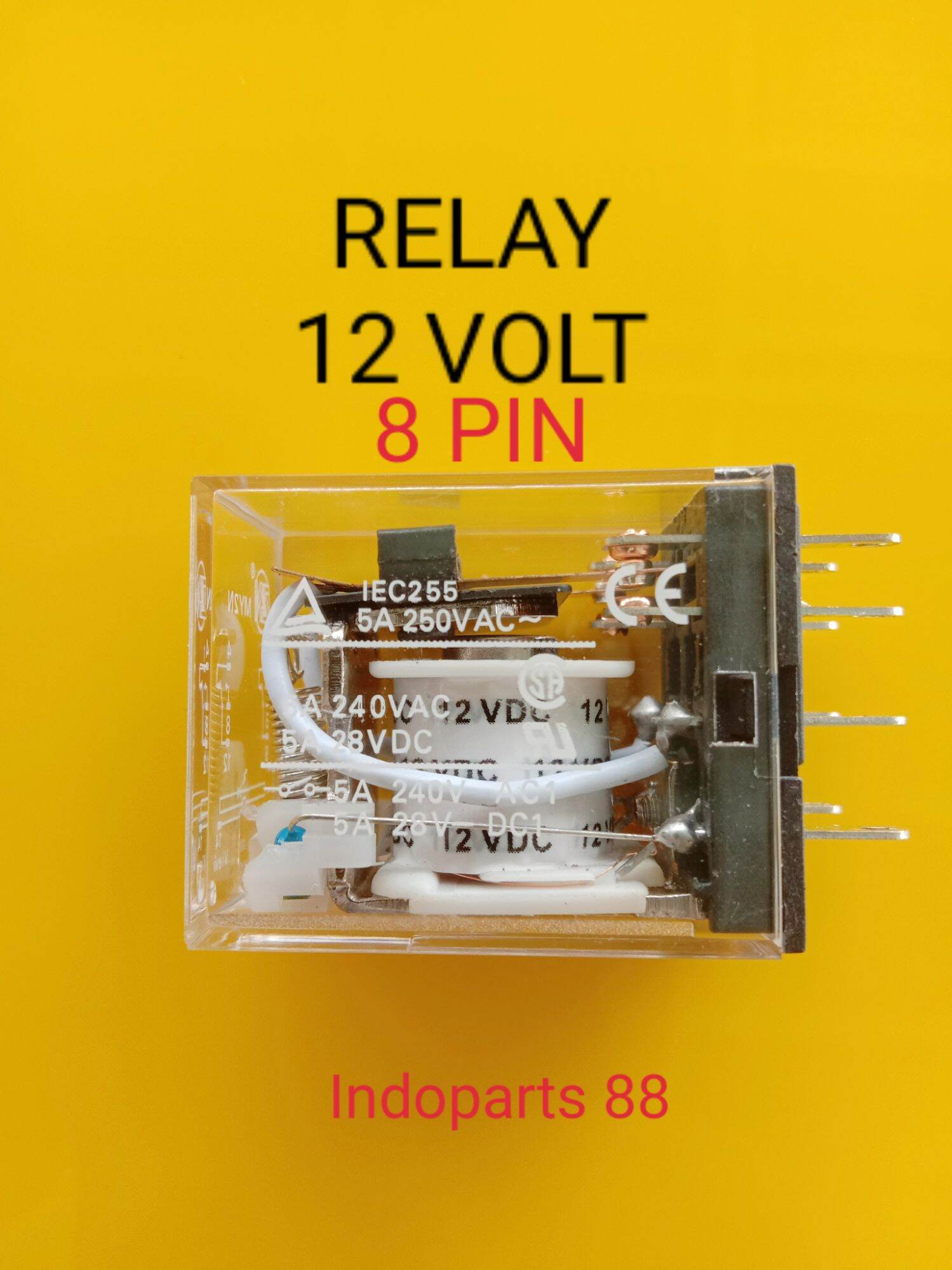 ( 1 Buah ) RELAY 12 V 8 PIN MY2N RELAY 12 VOLT Relay 12v 8 pin rilay 12v | Lazada Indonesia