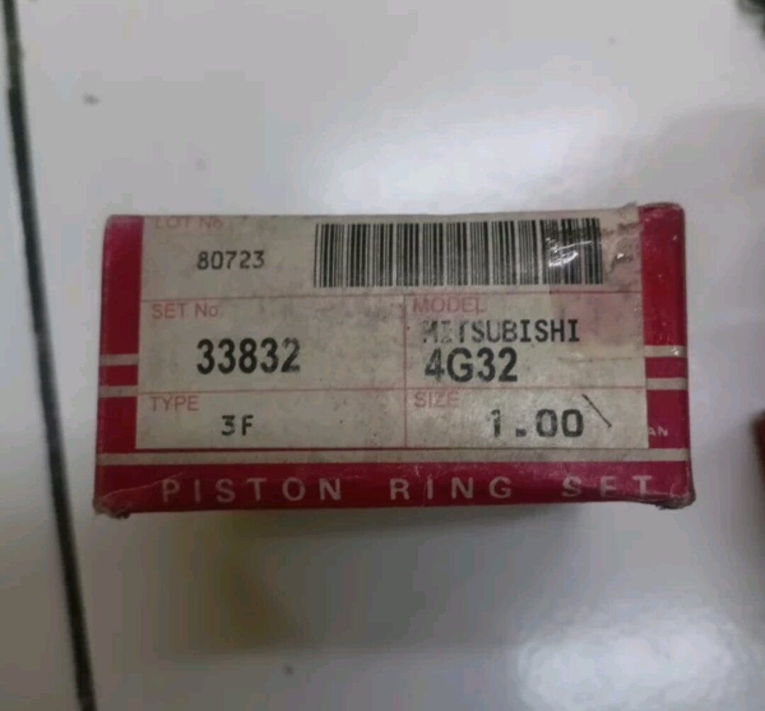 ring piston seher seker mitsubishi galant lama sigma gl 1.6 l300 bensin ...