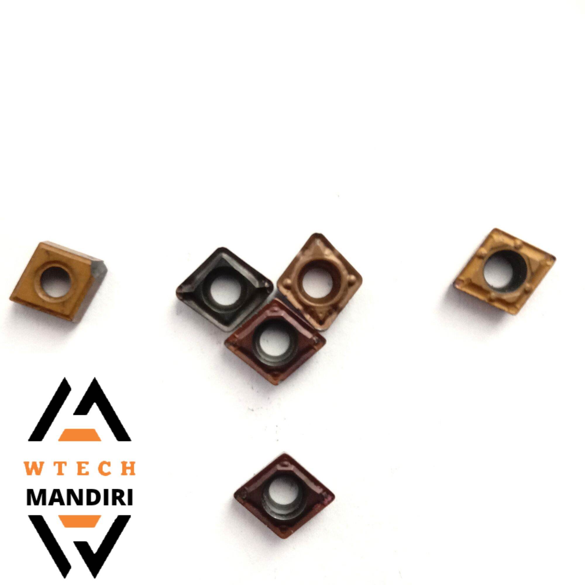 Insert Bubut Ccmt 06 02 Insert Carbide Pahat Ccmt06 Mata Pisau Bubut