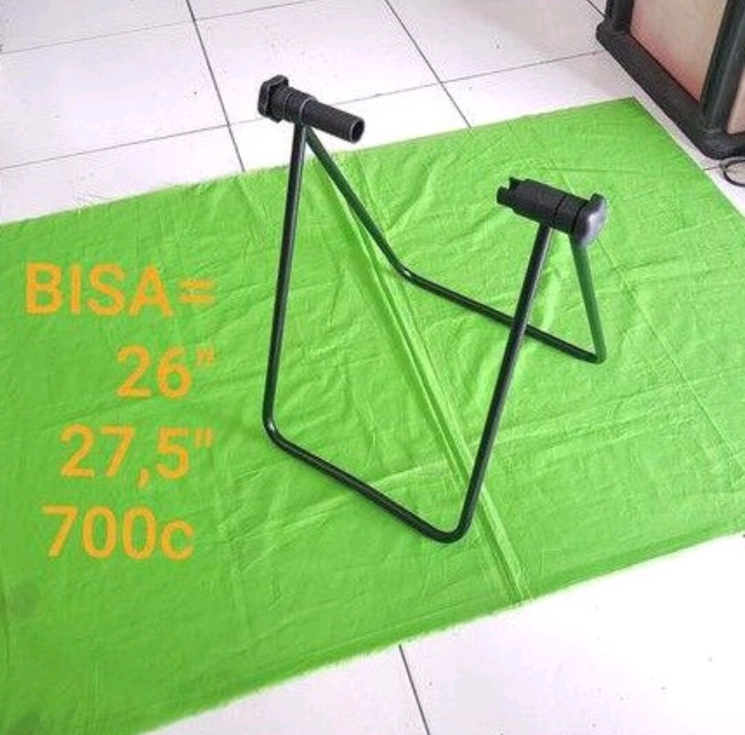 STAND TAIWAN SEPEDA JAGANG MTB FIXIE ROADBIKE SELI TRIPOT SEGITIGA ...