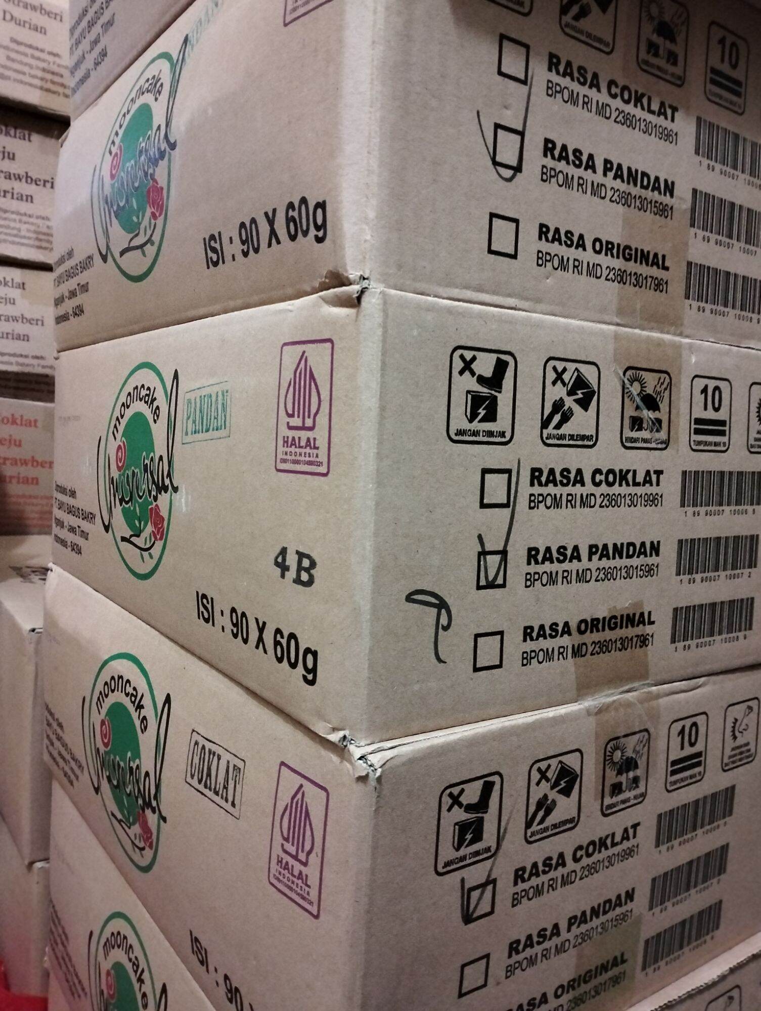 Mooncake Universal 1 dus (isi 90pcs) | Lazada Indonesia