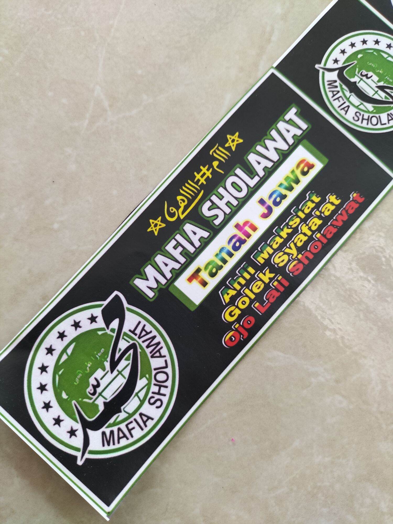Stiker Mafia Sholawat | Stiker Pack Isi 2 Biji Bahan Graftac cromo ...